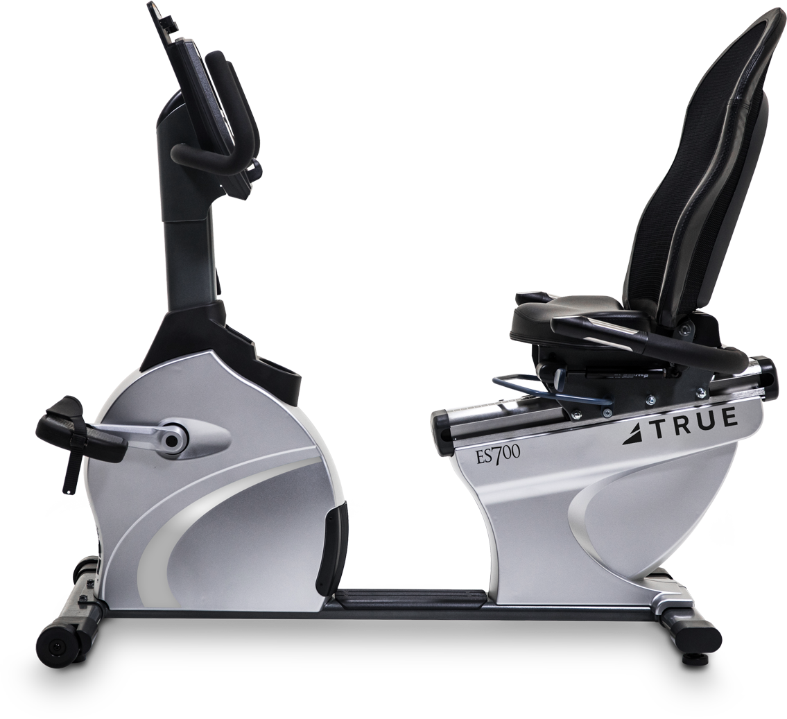 TRUE FITNESS ES700 T9 TOUCHSCREEN RECUMBENT BIKE